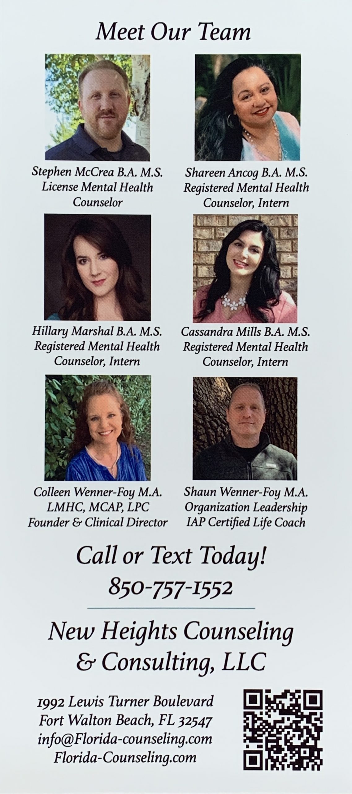 Counseling at New Heights, Fort Walton Beach, Florida near me